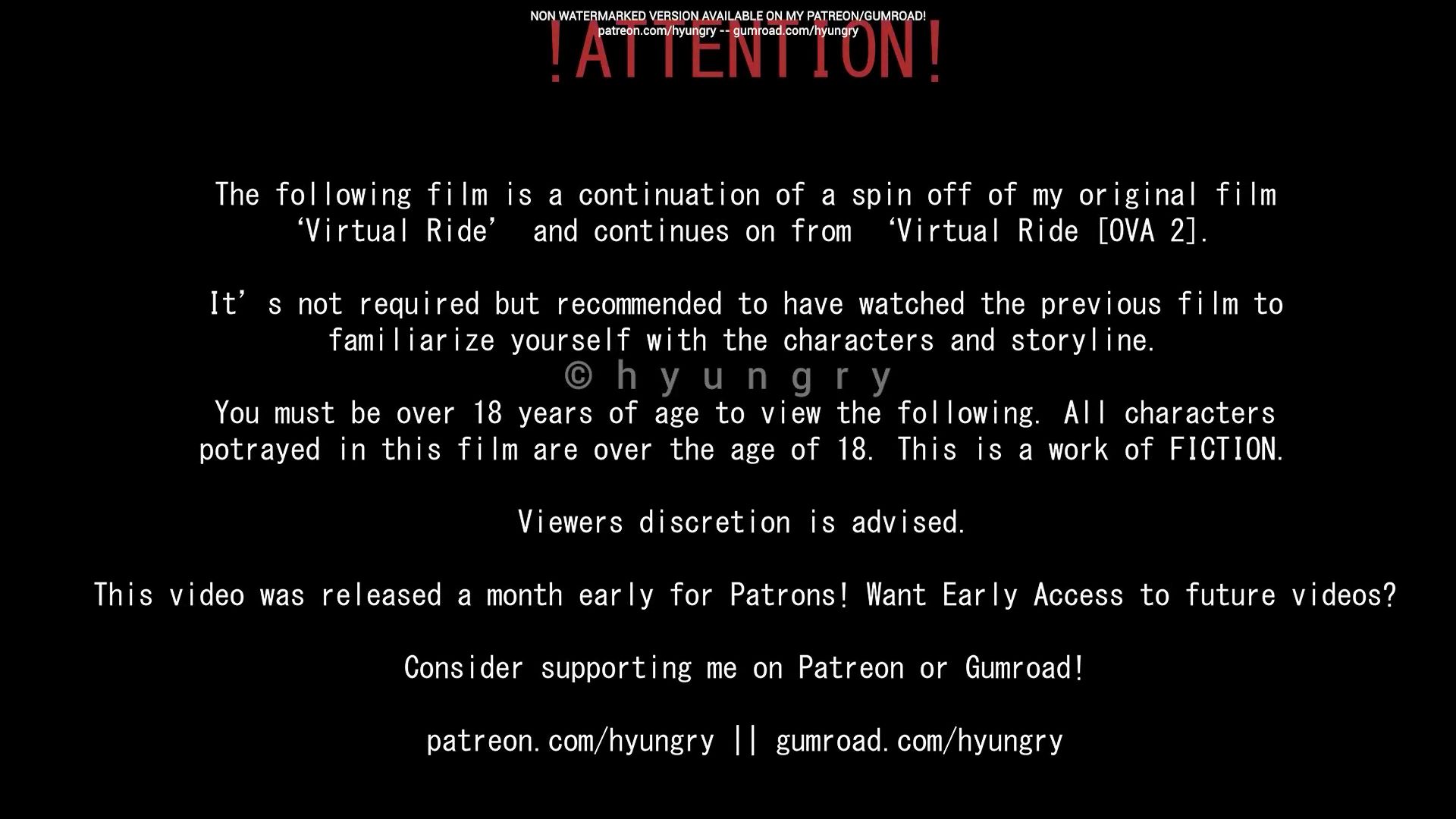 Hyungry - Virtual Ride (OVA 3) FULL Version